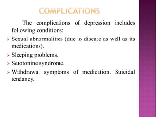 DEPRESSION & STROKE PATHOPHYSIOLOGY B.PHARM 2ND SEM.pptx