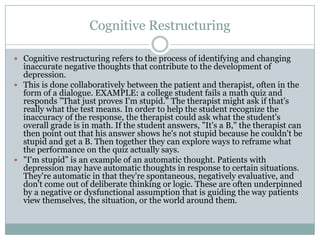 Depression suicide ect | PPTX