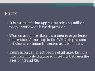 depression and what is the solution? here itis | PPT