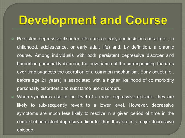 Depressive Disorder 4 | PPT