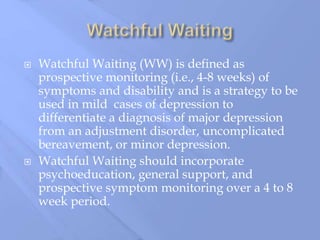 Depressive disorders | PPT