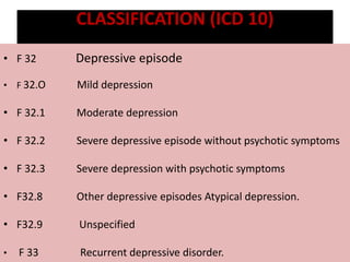 Depressive episode | PPTX