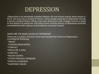 DEPRESSION (ABM 1) | PPTX