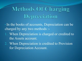 Depriciation | PPT