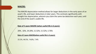 Depreciation and methods to find depreciation. | PPT