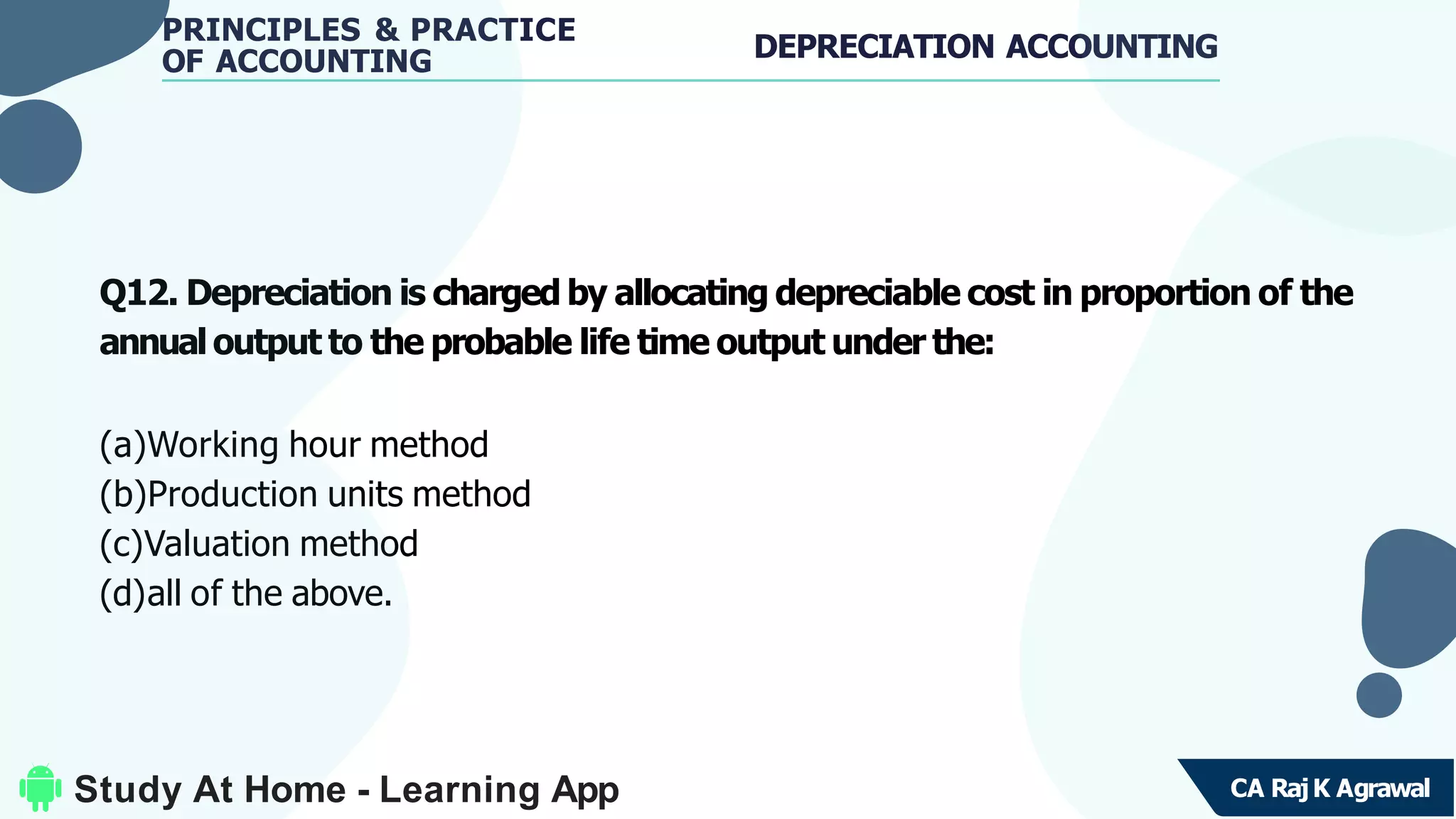 Depreciation Accounting | PPT