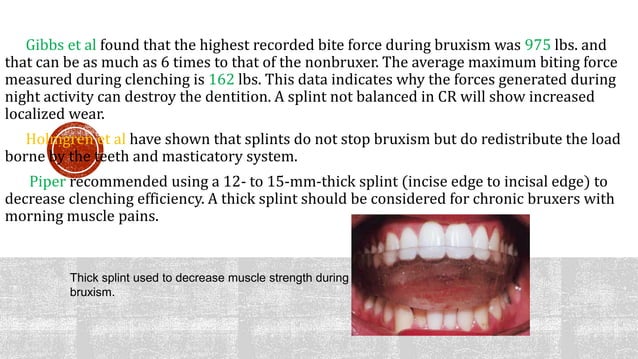 Deprogramming spilnt 1 | PPTX | Dental Health | Diseases and Conditions