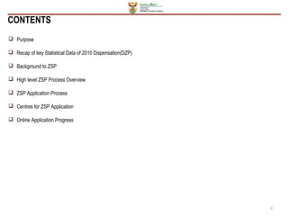 Dept. of home affairs presentation on Zimbabwe Special Dispensation ...