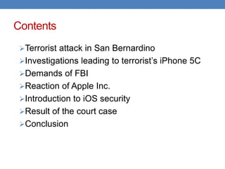 iOS Security and Encryption | PPT