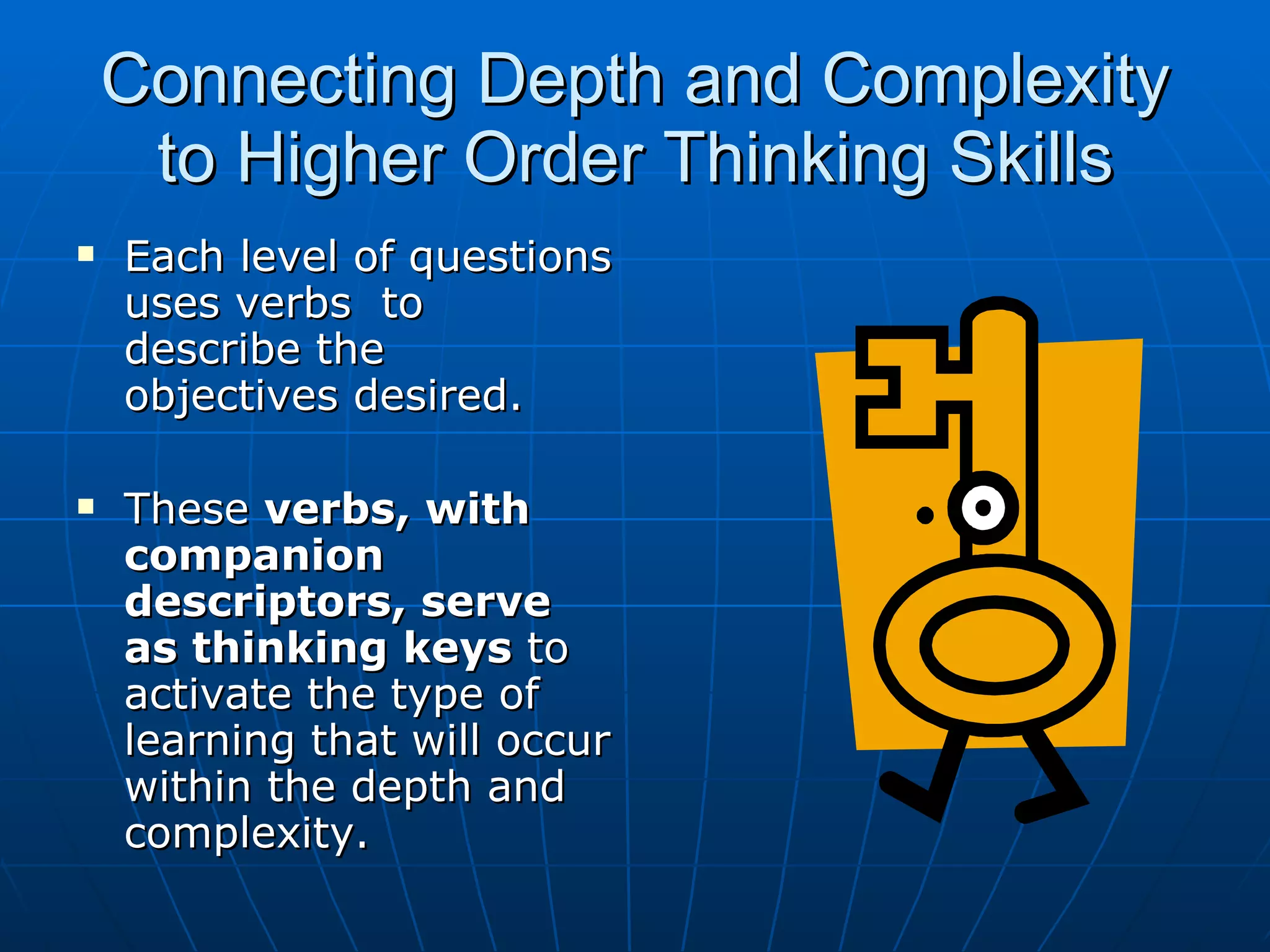 What is Depth and Complexity? | PPT