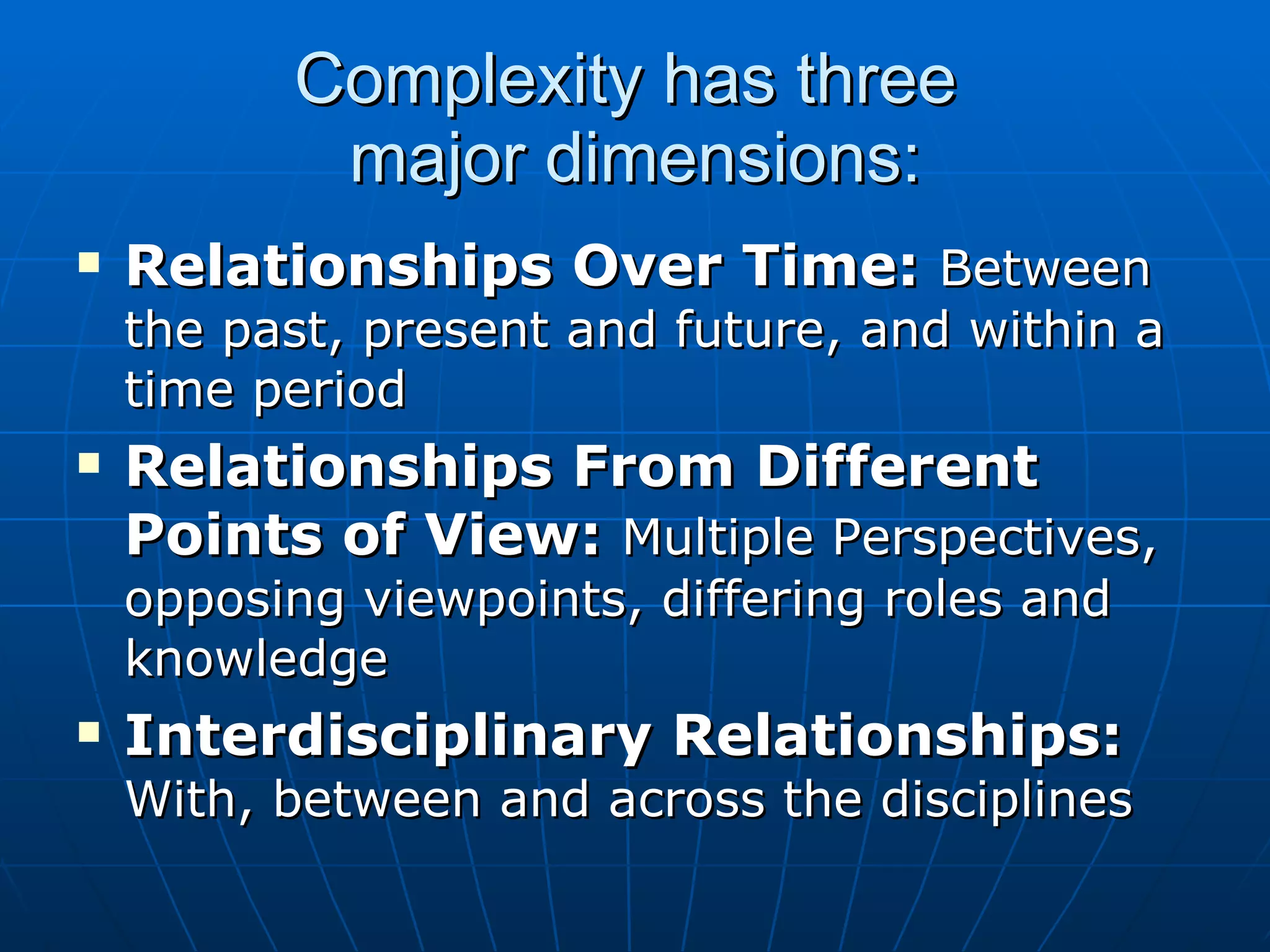 What is Depth and Complexity? | PPT