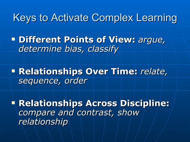 What is Depth and Complexity? | PPT