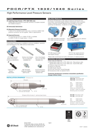 Depth and level_sensor_pdcr1830 | PDF