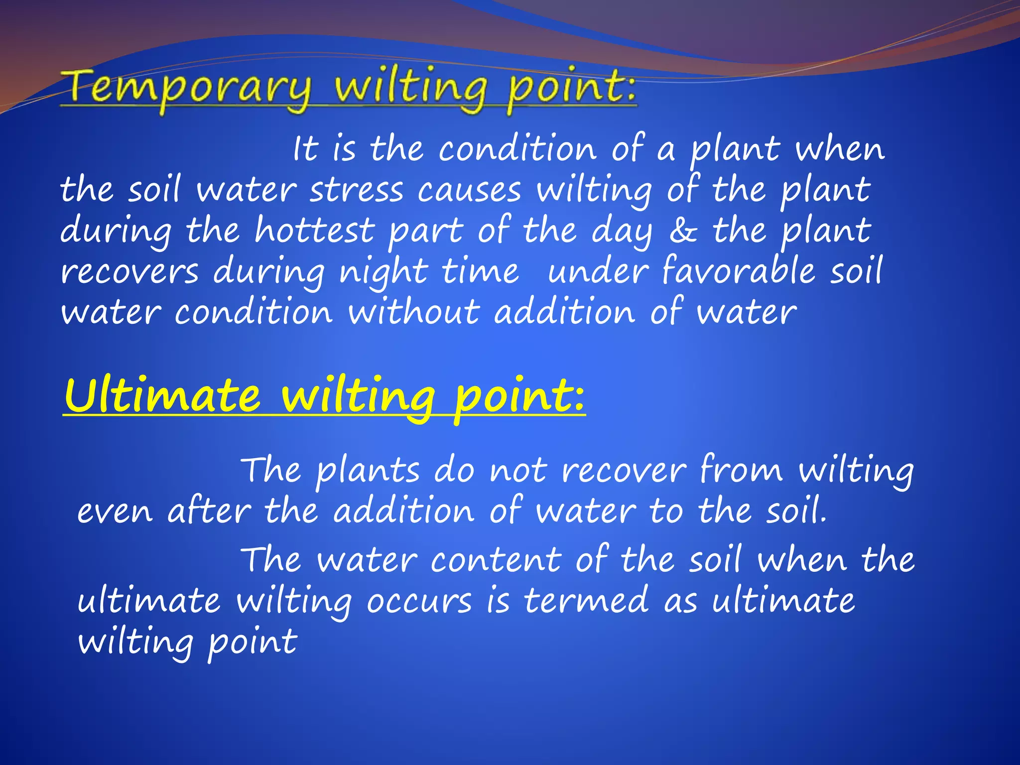 Depth&frequency of irrigation,consumptive use(irrigation management) | PPTX