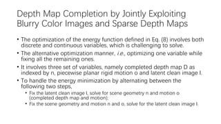Depth Fusion from RGB and Depth Sensors II | PDF