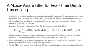 Depth Fusion from RGB and Depth Sensors II | PPT
