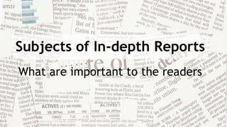 Depthnews | PPTX