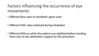 Depth of Anesthesia and effects on ou.pptx | Eye and Vision Conditions ...