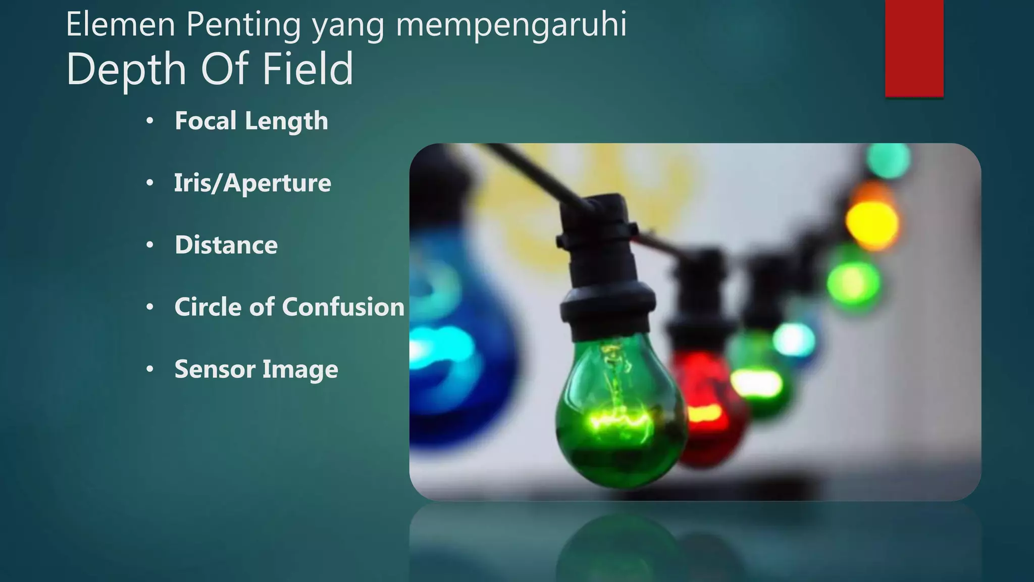 Depht of Field | PPTX