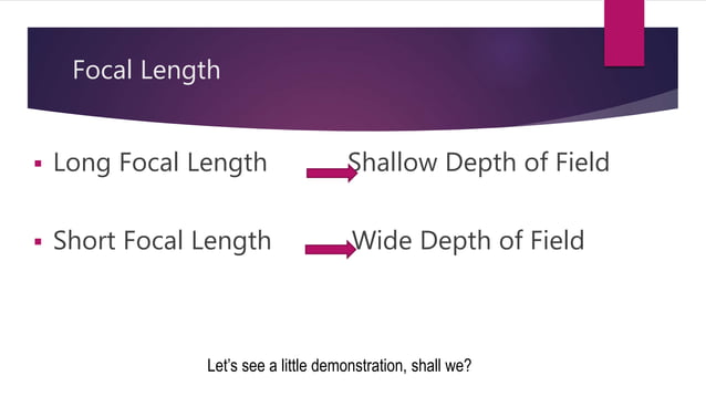 Depth of Field | PPT