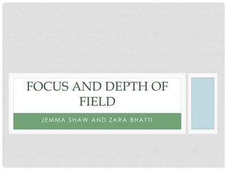 Depth of Field | PPT