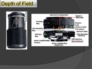 Photography: Apperture, Depth of Field, Focal Length | PPTX