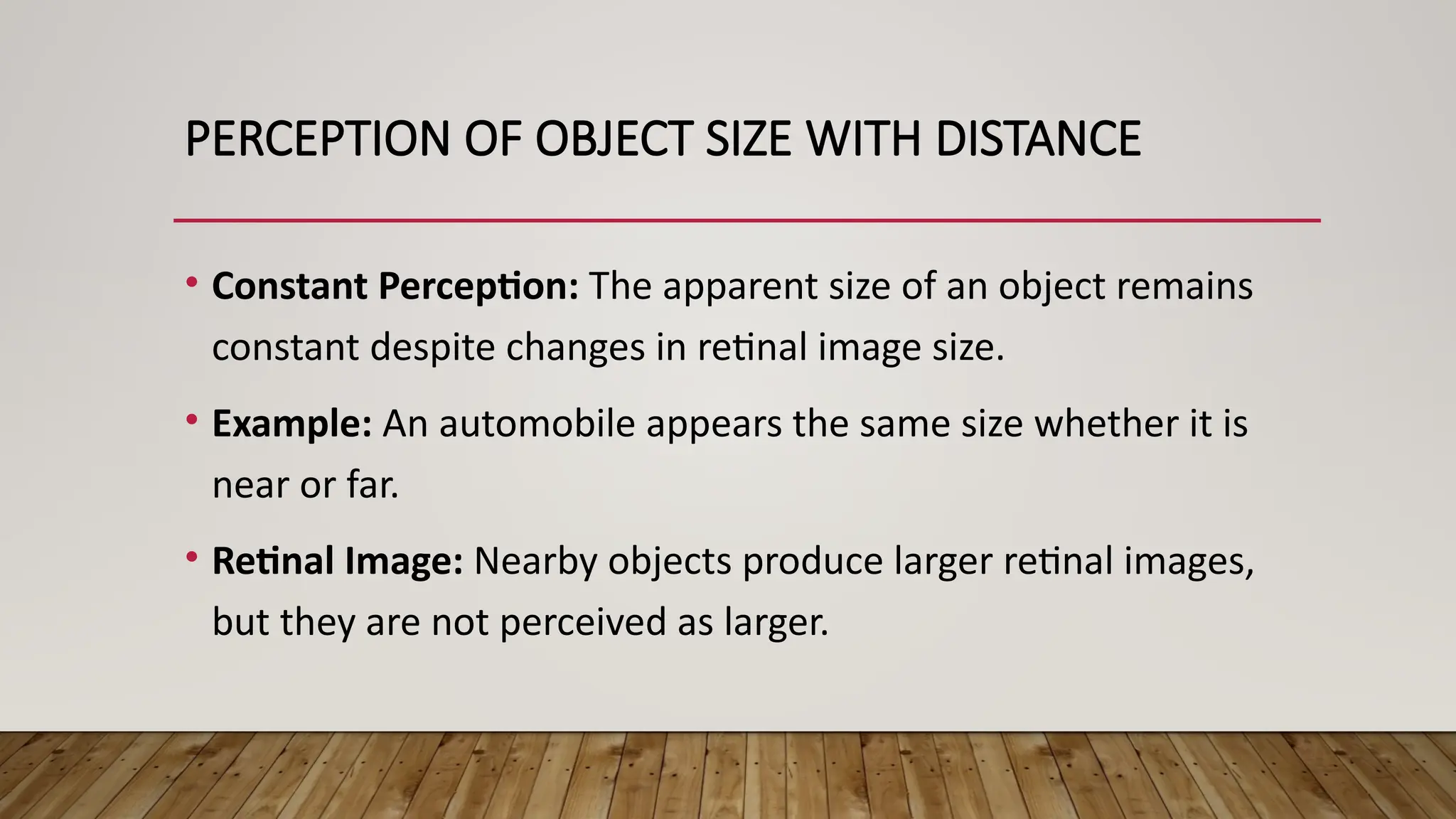 Depth perception presented by Aakriti Joshi | PPTX