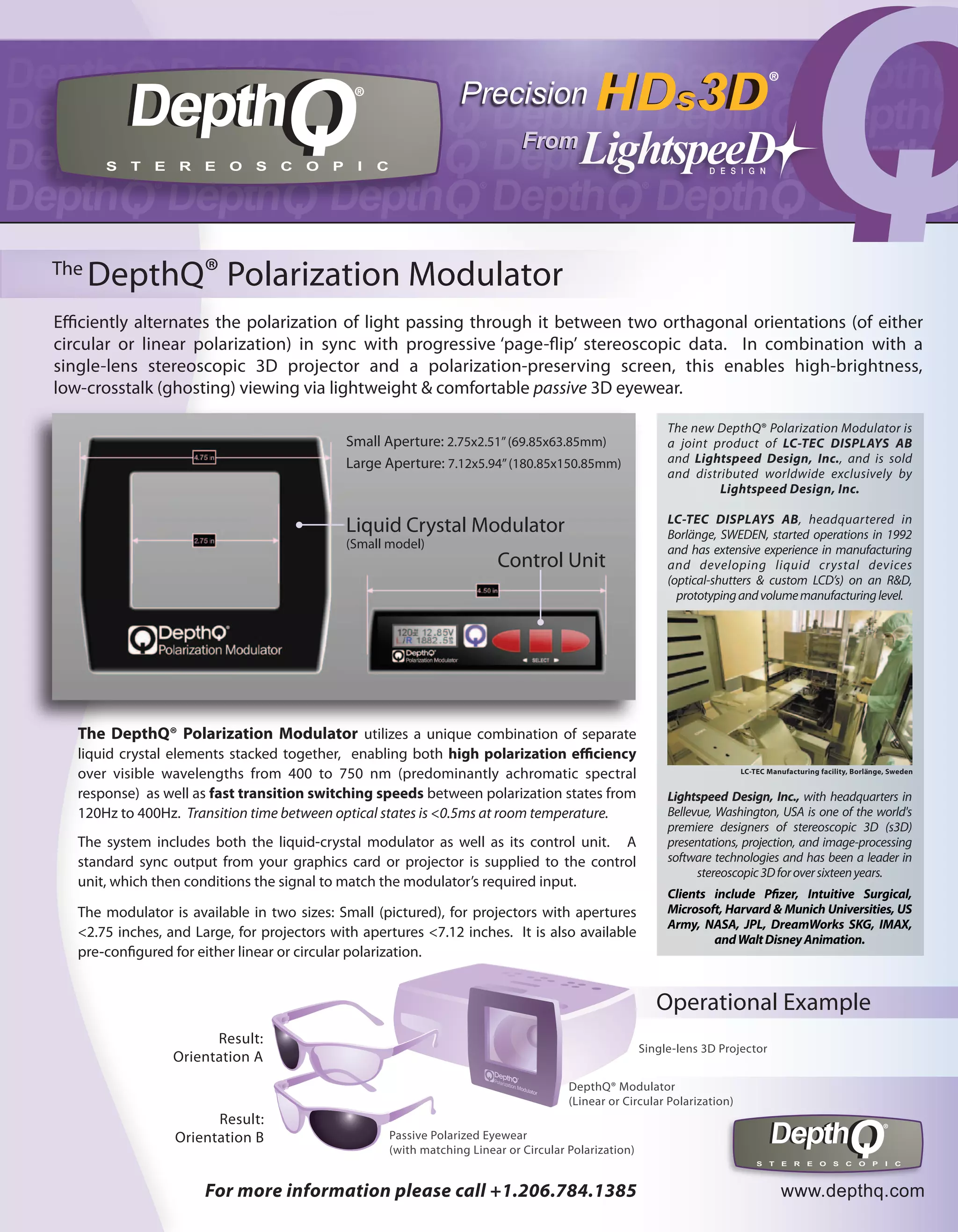 Depth Q Polarization Modulator 2009 P D F W E B V1 2 | PDF
