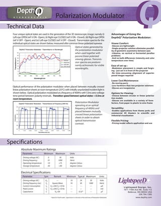 Depth Q Polarization Modulator 2009 P D F W E B V1 2 | PDF