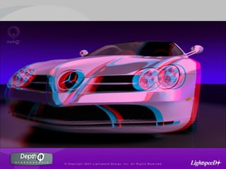 Depth Q Enhanced Anaglyph 3 D Red Cyan Examples | PPT