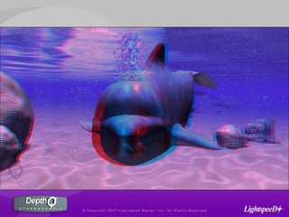 Depth Q Enhanced Anaglyph 3 D Red Cyan Examples | PPT