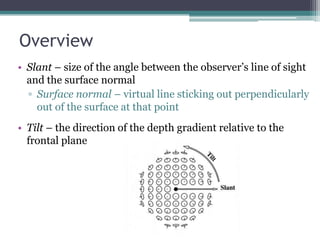 Depth & space | PPTX | 3-D Graphics | Computer Software and Applications