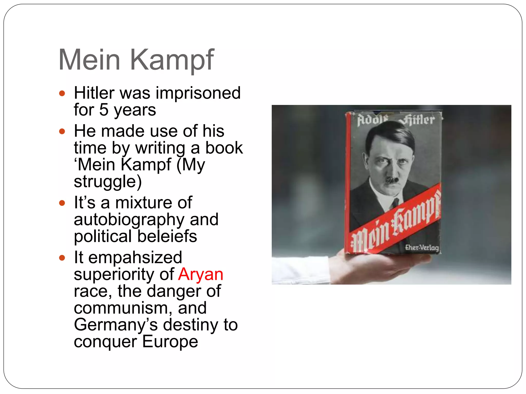 Depth study history germany unit 1 | PPTX
