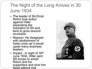 Depth study history germany unit 2 | PPT