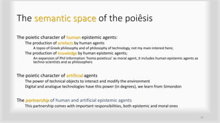 Poiêsis. How human and artificial agents co-produce techno-scientific ...