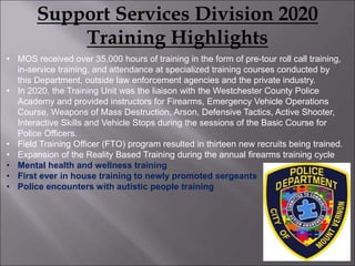 MVPD Yearly Department Report 2020 | PPT
