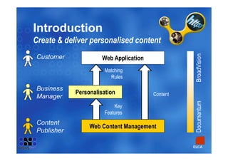 DEPUG 2001 Presentation : Documentum and BroadVision integration | PPT