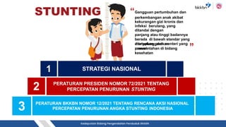 Deputi Dalduk BKKBN_Kebijakan Percepatan Penurunan Stunting (Program ...