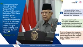 Deputi Dalduk BKKBN_Kebijakan Percepatan Penurunan Stunting (Program ...