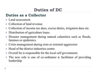 Deputy commissioner | PPTX | Developmental Sites | Real Estate