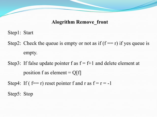 Deque and its applications | PPTX | Computing | Technology & Computing