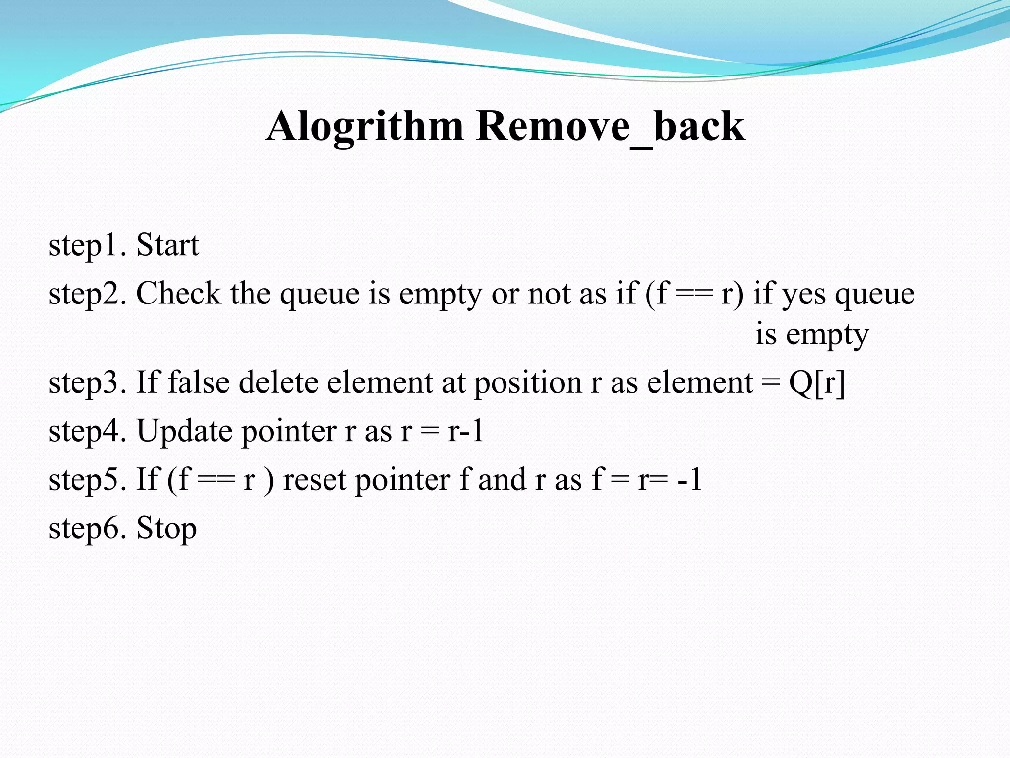 Deque and its applications | PPTX