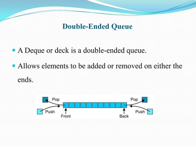 Deque and its applications | PPTX