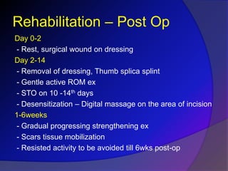 De quervain's | PPTX