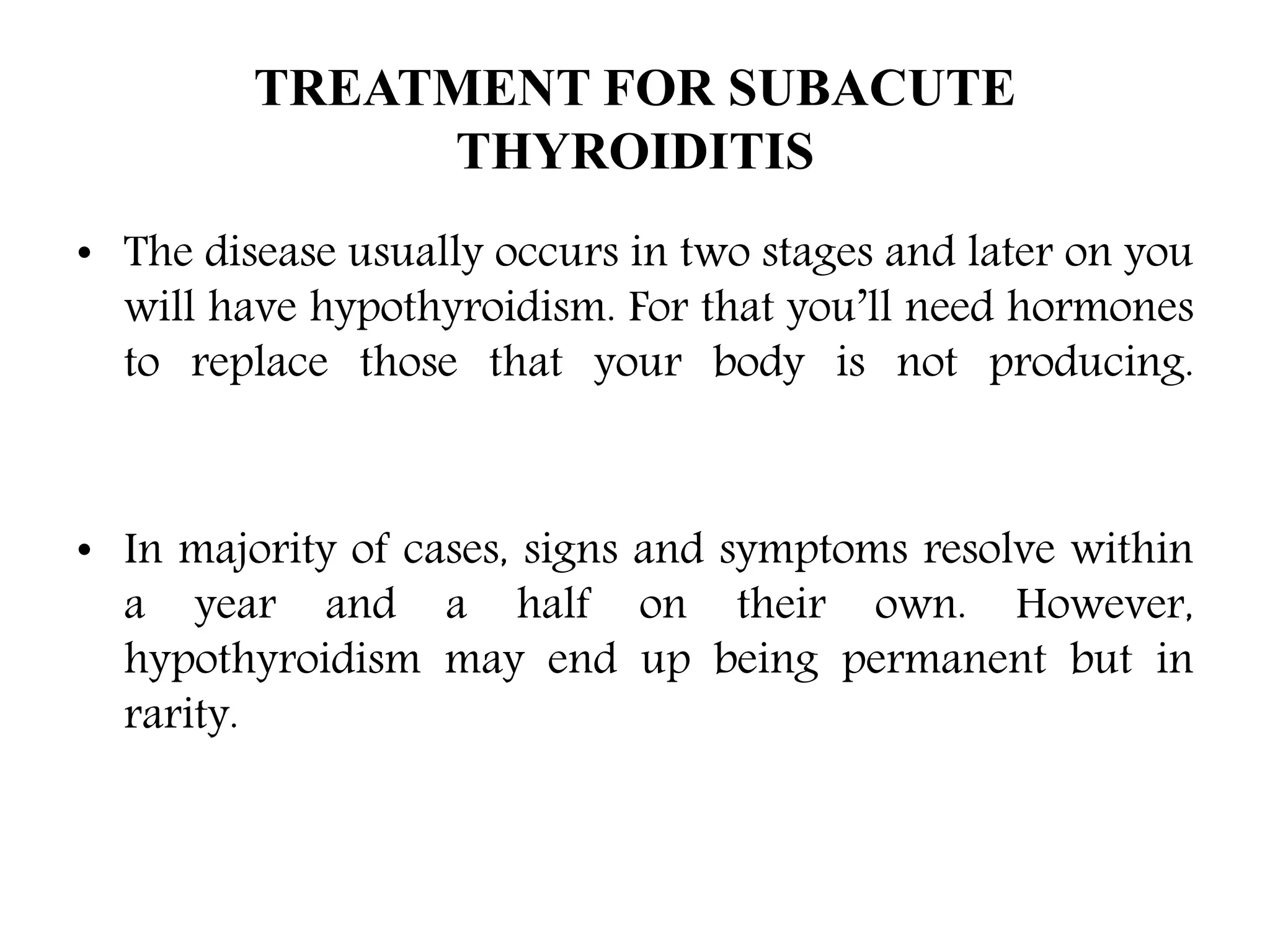 De Quervain's (subacute) thyroiditis: Symptoms, causes, diagnosis and ...
