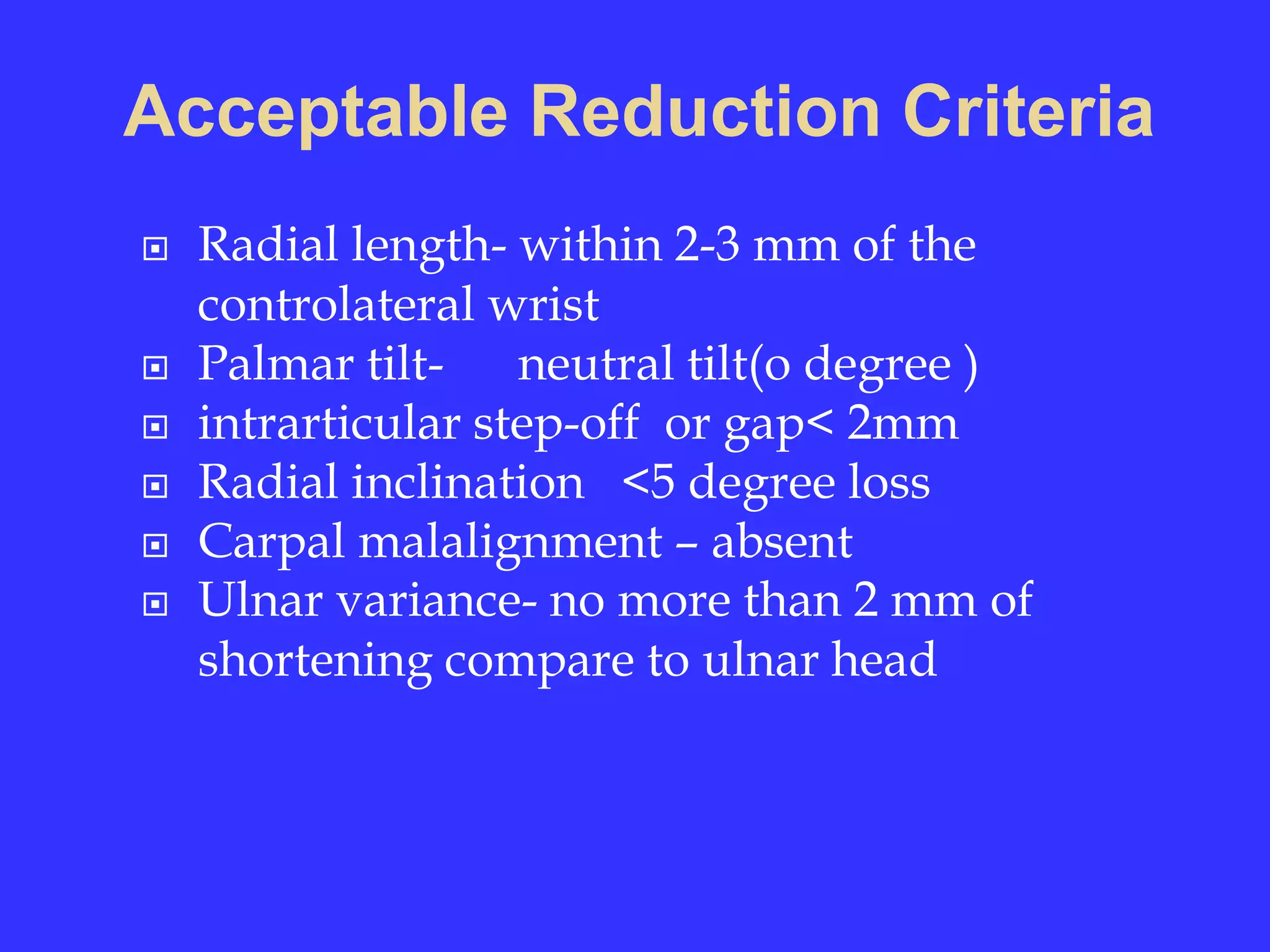 DISTAL END RADIUS FRACTURE | PPTX