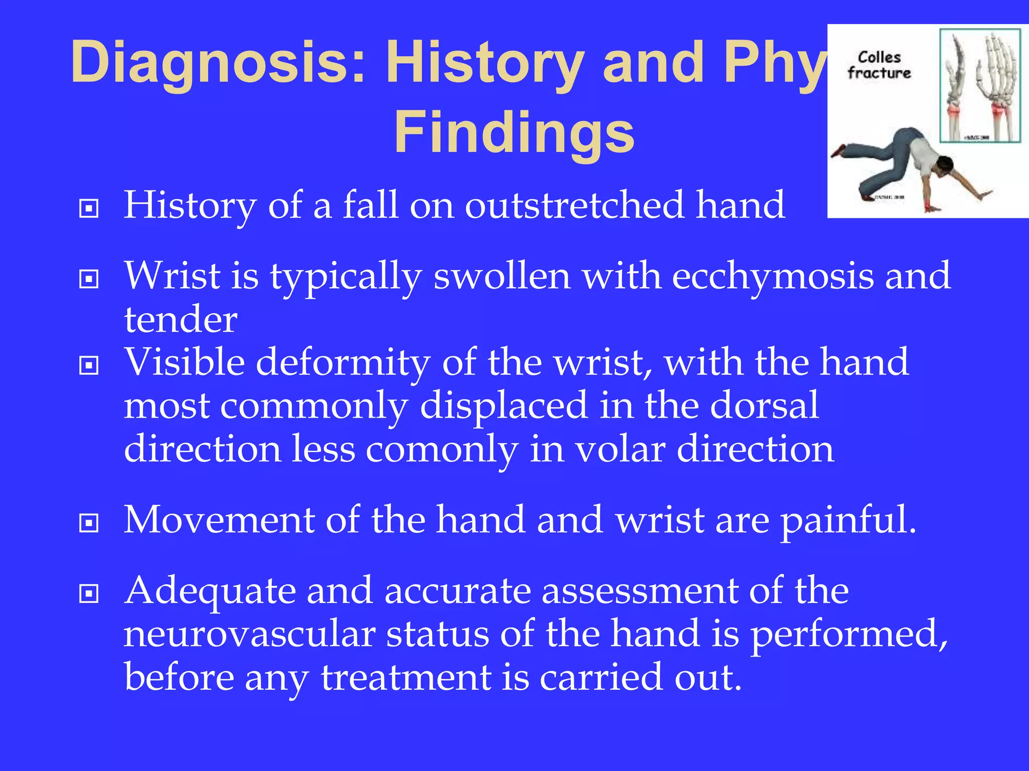 DISTAL END RADIUS FRACTURE | PPTX