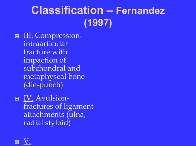 DISTAL END RADIUS FRACTURE | PPTX