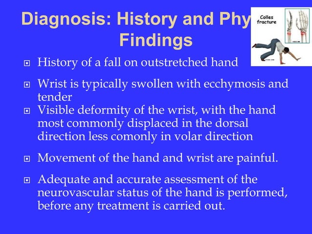 DISTAL END RADIUS FRACTURE | PPTX