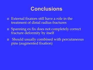 DISTAL END RADIUS FRACTURE | PPTX